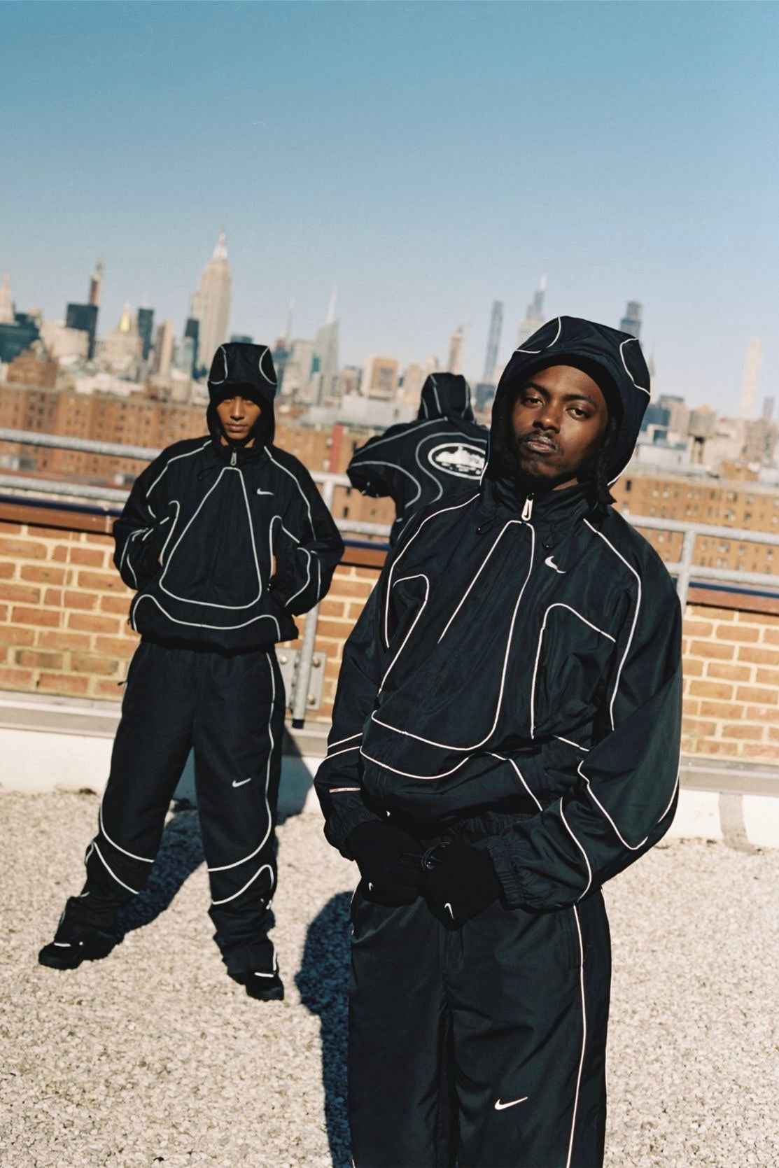 Corteiz × Nike NRG Onyx Tracksuit - BLACK - MAGIC CITY